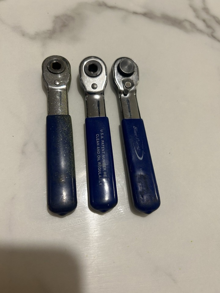 Blue-Point Tools 1/4" Straight Miniature Ratcheting Handle BTWS | eBay UK