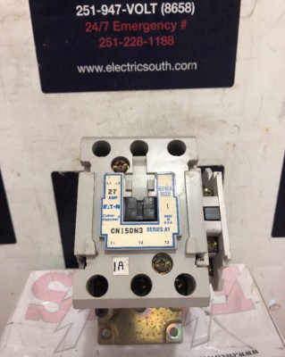Eaton Cutler Hammer Contactor CN15DN3 Size 1 120 Volt Coil | eBay