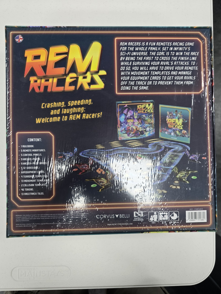 REM Racers Board Game by Corvus Belli SEALED | eBay