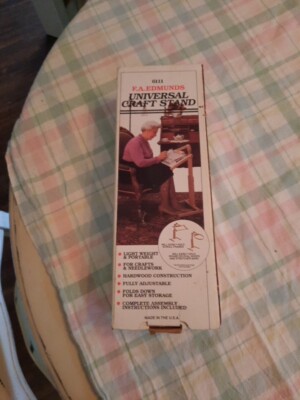 F.A. EDMUNDS & CO. UNIVERSAL CRAFT STAND New In Box. 6111 - Grannycore ...