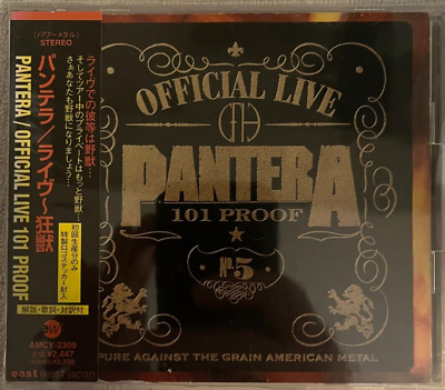 Pantera - Official Live 101 Proof - CD Japan Import w/OBI Rare OOP | eBay