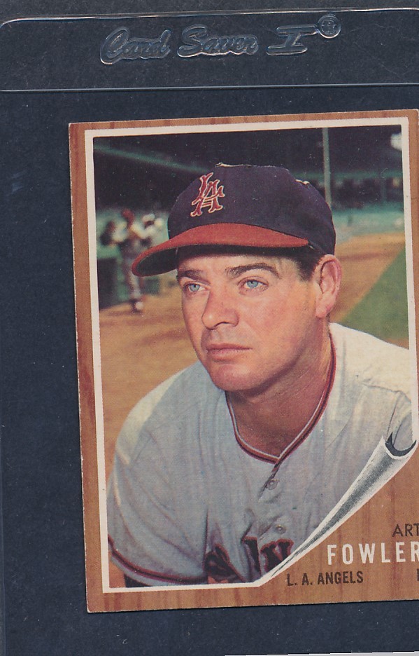 1962 Topps #128 Art Fowler Angels EX 62T128-52516-1 | eBay