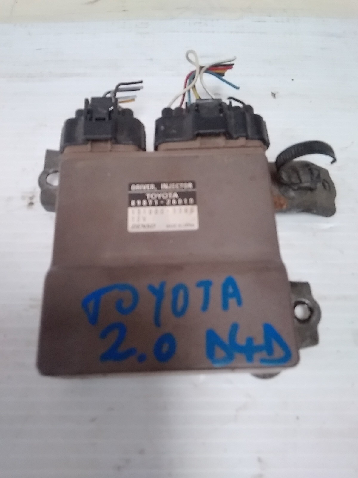 GENUINE TOYOTA AVENSIS VERSO PREVIA RAV4 DRIVER INJECTOR ECU 89871 ...