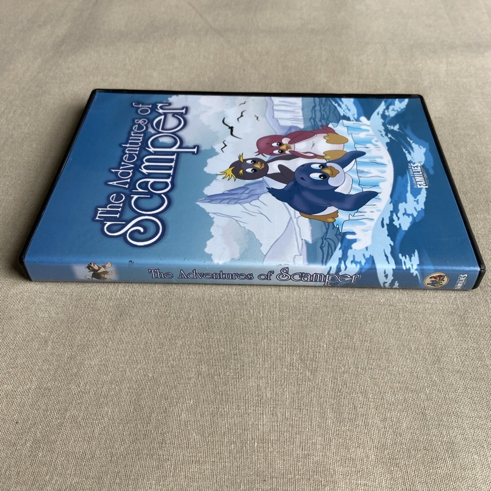 The Adventures Of Scamper (DVD 2004) Family Film Animation Penguins Jim ...