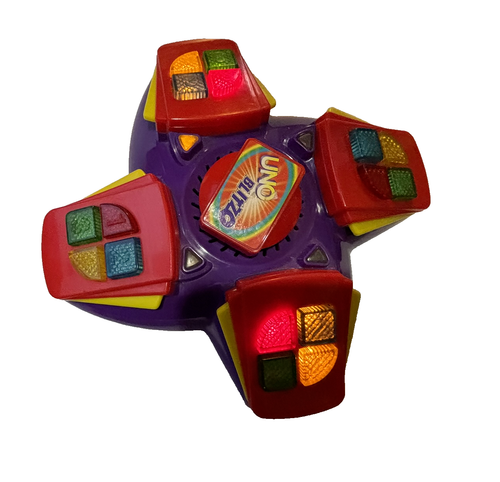 2000 Mattel Uno Blitzo Electronic Tabletop Game with Lights & Sound ...