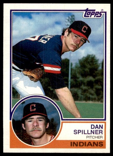 1983 TOPPS DAN SPILLNER CLEVELAND INDIANS #725 | eBay