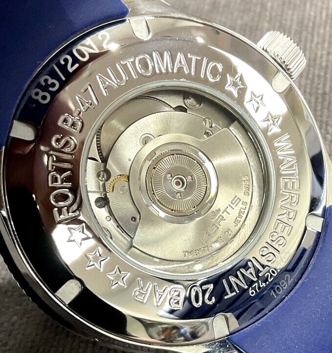 Fortis B-47 World Timer GMT Limited Edition Automatic Mechanical Men's ...