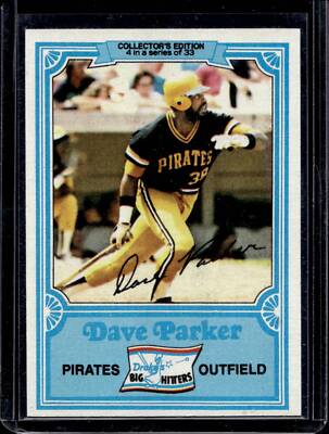 1981 Topps Drake's Big Hitters Dave Parker #4 - Pittsburgh Pirates | eBay