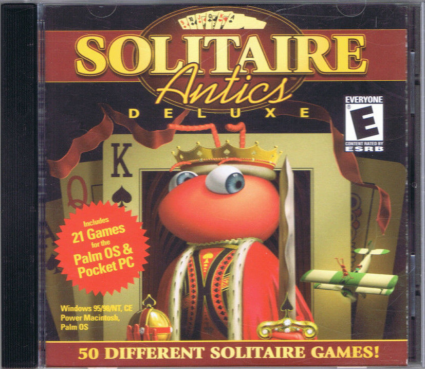 Solitaire Antics Deluxe Jewel Case (PC/Mac, 2000, Masque Publishing) 98252101620| eBay