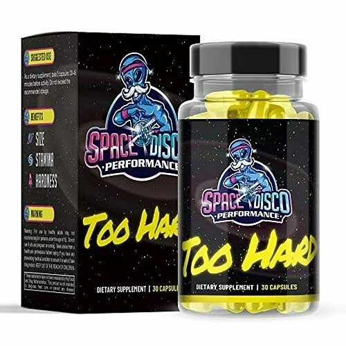 Space Disco Performance Too Hard Pills Made In The USA, 30 Pills, Exp ...