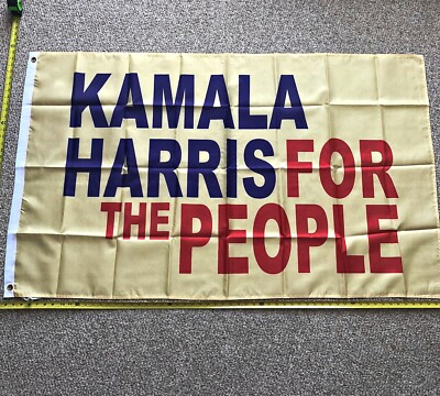 Kamala Harris Flag FREE SHIPPING Yellow Harris for President 2020 3x5 ...