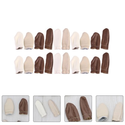 20Pcs Finger Guards for Sewing Knitting Finger Thimble embroidery ...