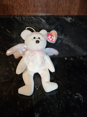 Ty Mint Condition Beanie Babies Halo Bear With Mint Condition Tags ...