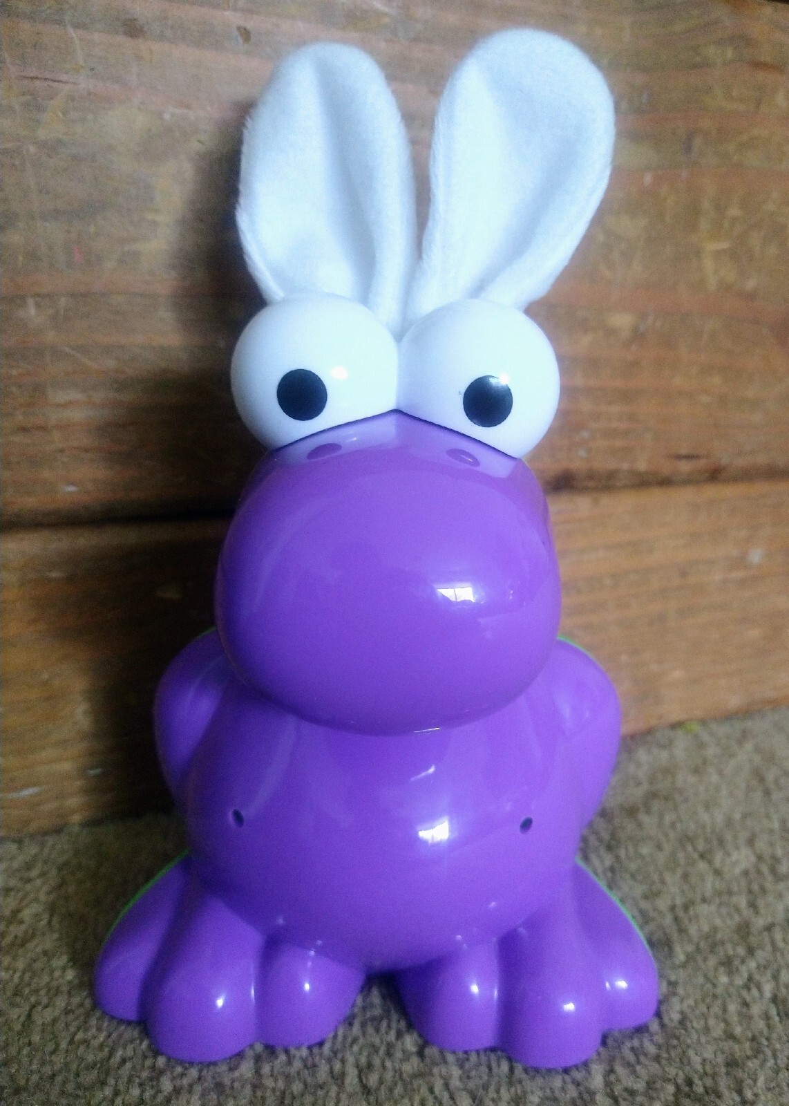 Nerds Candy Plastic Purple Container Figure Bunny Rabbit Ears Easter ...