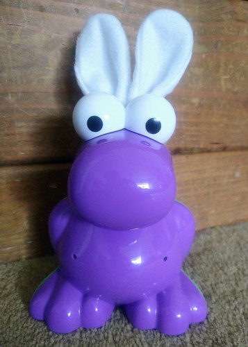 Nerds Candy Plastic Purple Container Figure Bunny Rabbit Ears Easter ...