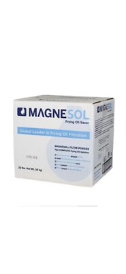 Magnesol Fryer Oil Filter Powder - 1 box 27lb box | eBay