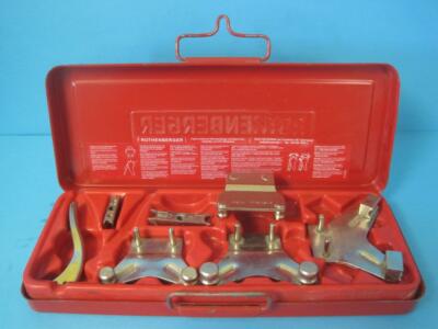 ROTHENBERGER TOOL SET TEE EXTRACTOR RATCHET COPPER TUBE BENDER SET NO ...