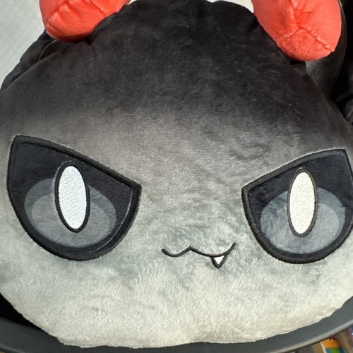 Aphmau MeeMeows Shadow Aaron Cat Jumbo 18" Plush Stuffed Animal Gray ...