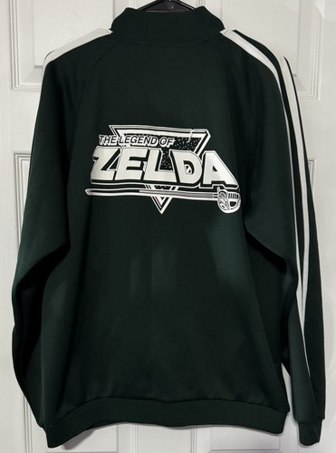Vintage 2003 The Legend of Zelda Nintendo NES Video Game Track Jacket ...