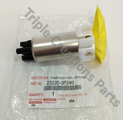 Toyota Genuine 23220-0P240 Pump Assy Fuel W/Filter 232200P240 OEM | eBay