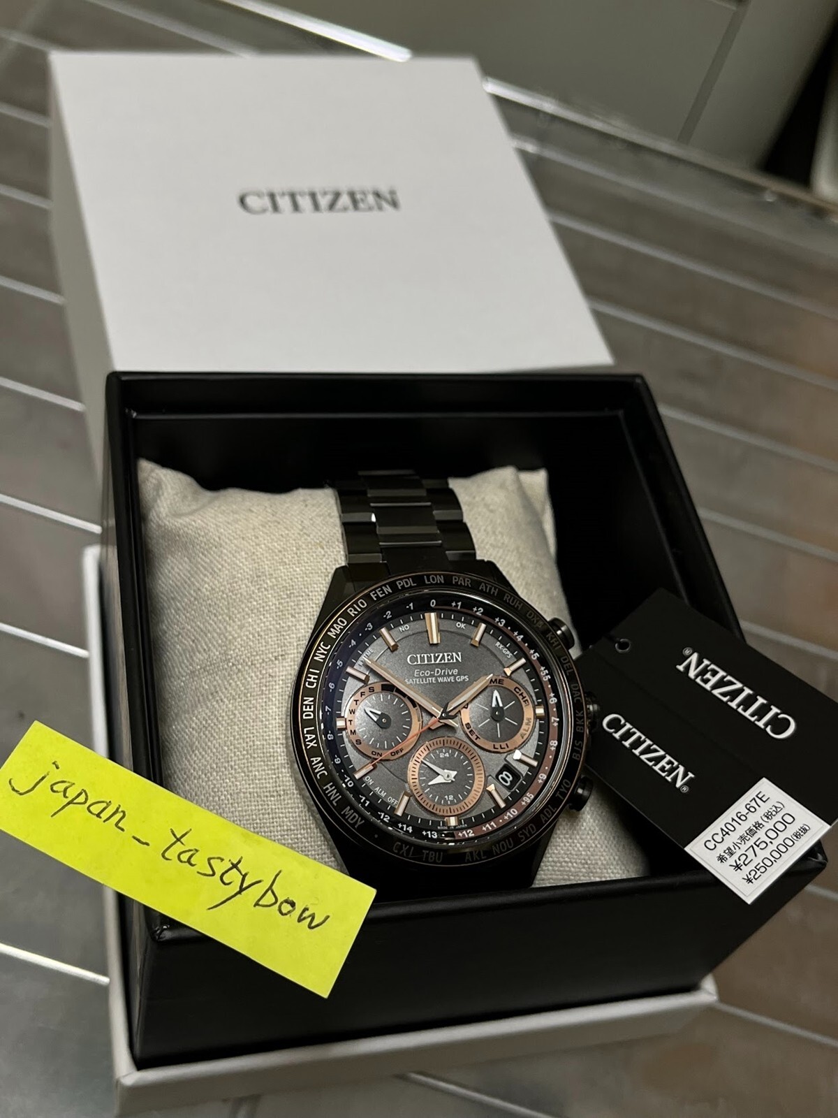 Citizen Watch ATTESA GPS Satellite Eco-Drive Radio Clock CC4016-67E ...