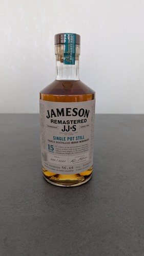 Jameson Limited Edition 15 Year Old Remastered Single Pot Still 500ml ...