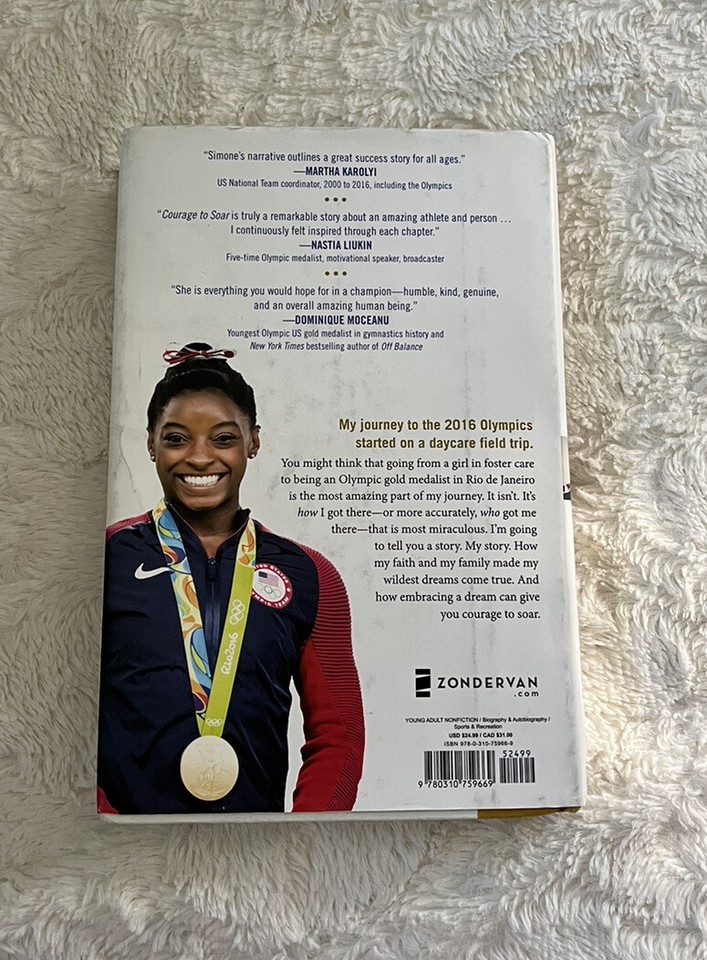 Courage to Soar Simone Biles Used Hard Cover | eBay
