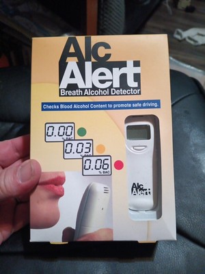 NEW Alc Alert Breath Alcohol Detector | eBay