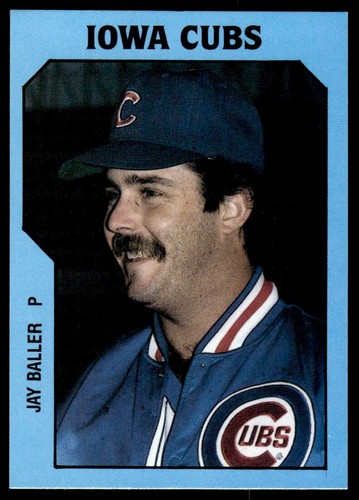 1985 TCMA Iowa Cubs Jay Baller Iowa Cubs #12 | eBay