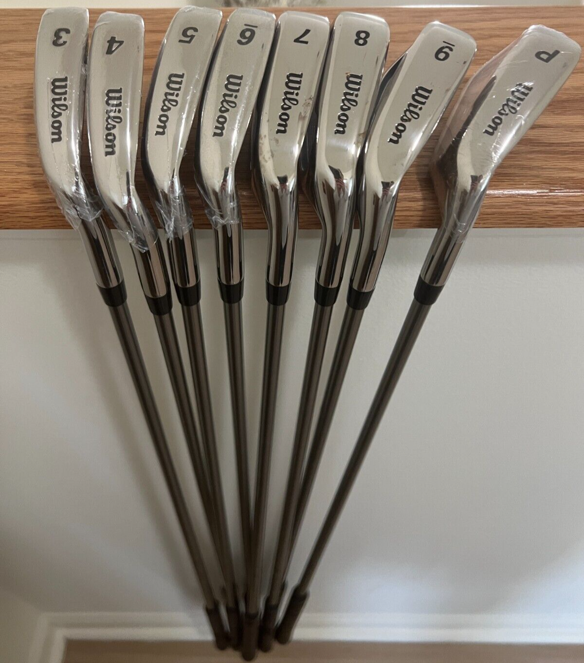 Wilson Golf Clubs Mens Blackjack P,3-9 Sports 8pc Set Gift Dad Husband ...