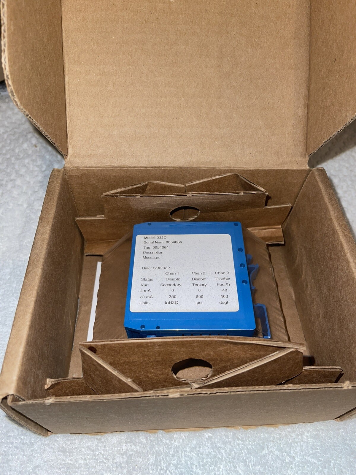 Rosemount 333D Tri-loop Hart to Analog Signal Converter for sale online ...