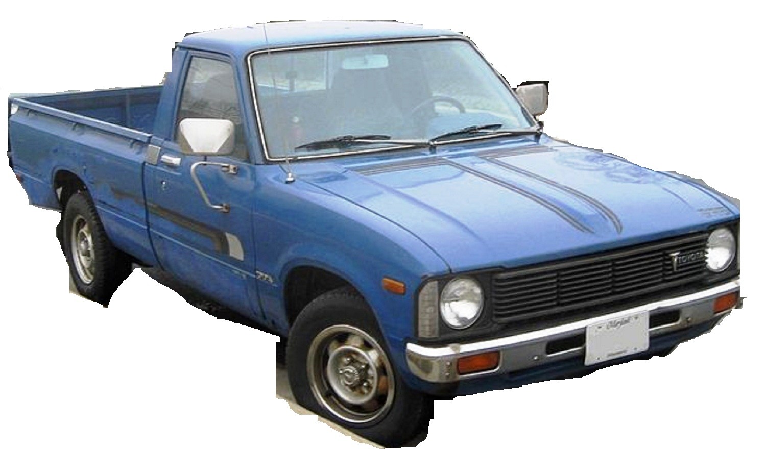 Toyota Hilux RN30 RN40 RN35 1979–1981 model tail gate aftermarket black ...