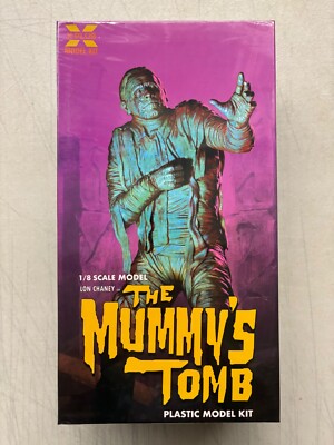 X-Plus 200139 Lon Chaney The Mummy's Tomb Movie Plastic Model Kit 1:8 ...