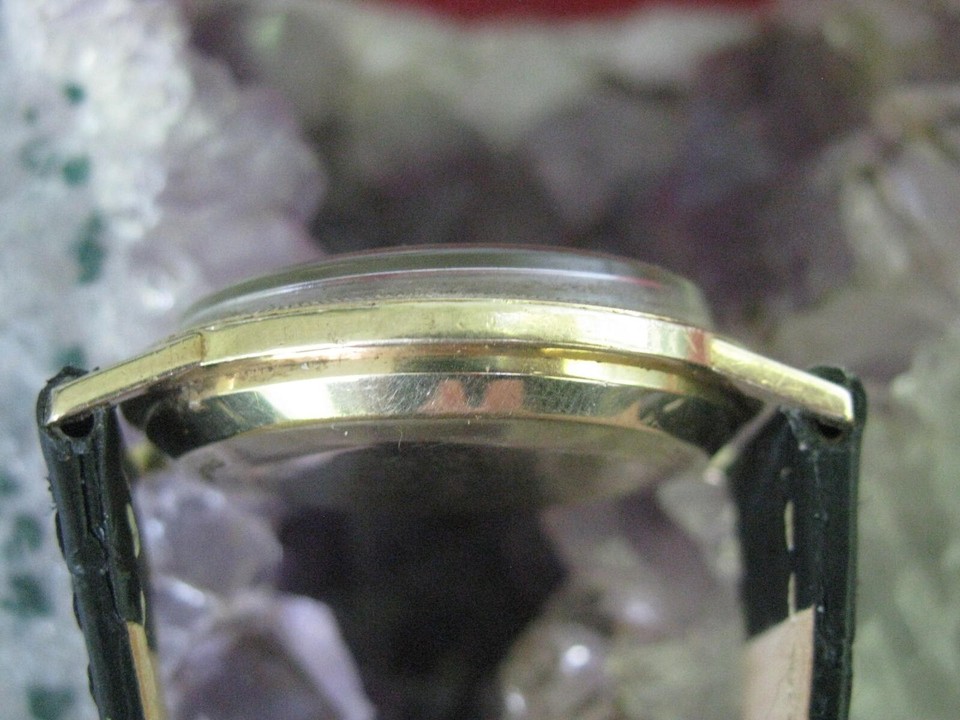 Lord Elgin Vintage 14K Yellow Gold Automatic Wrist Watch Panhandle 25 ...