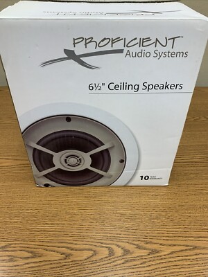 Proficient Audio Systems C645 6 1/2” Ceiling Speaker (One Pair) | eBay