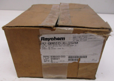 RAYCHEM HV-BRAID-6-1520 TINNED COPPER BRAID SOLDER FOR USE W/ SPLICES ...