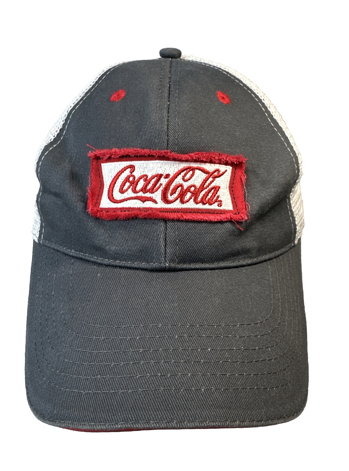 Coca Cola Trucker Hat Adults Embroidered Script Logo … - Gem