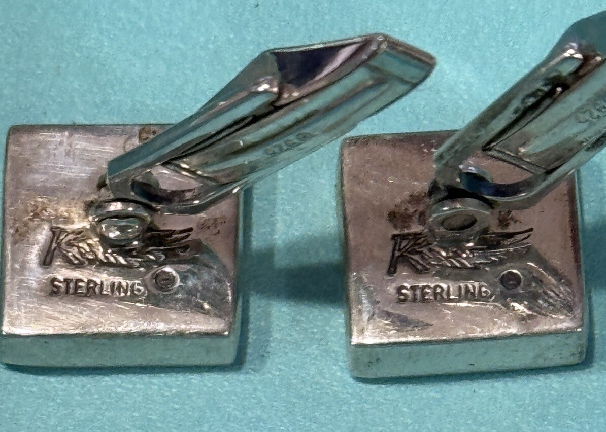 Ray Tracey Knifewing Inlaid Sterling Silver Navajo Na… - Gem