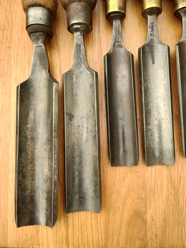 Vintage Gouge Chisels X 8 | eBay UK