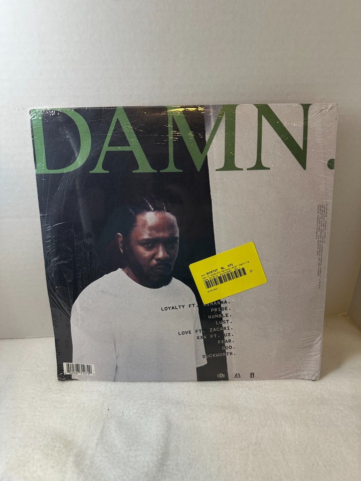 Damn by Kendrick Lamar (Target Exclusive Translucent Forest Green Vinyl ...