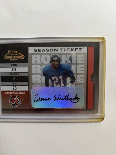 2003 Playoff Contenders - Dennis Weathersby #125 /774 (AU, RC) | eBay