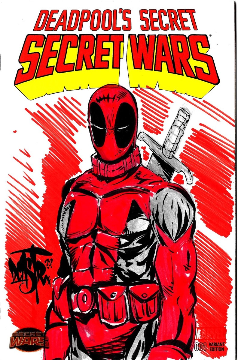 Cómic De Deadpool Oculto