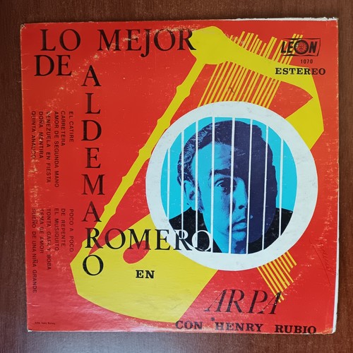 Lo Mejor De Aldemaro Romero En Arpa Con Henry Rubio [1977] Vinyl LP ...