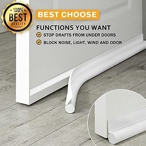 White Door Thresholds Draft Blocker for Bottom of Doors 30 Inches | eBay