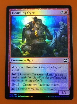 1x Hoarding Ogre | FOIL | Forgotten Realms | MTG Magic Cards | eBay