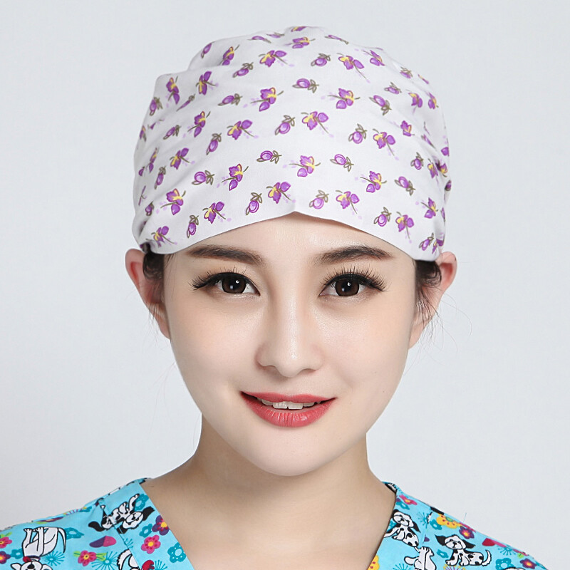 Medical Cap Doctor Surgical Hat Work Scrub Clean Nurse Head Cover ...