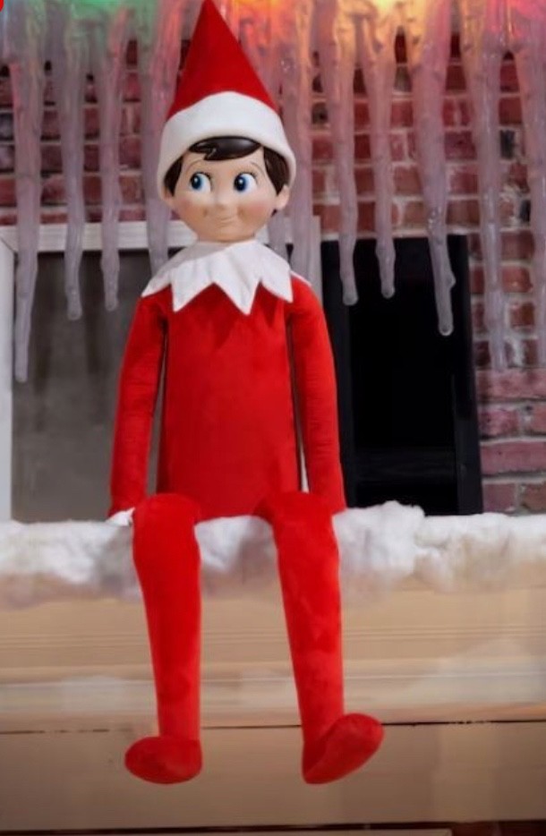 5 FT POSEABLE ELF ON THE SHELF INDOOR/OUTDOOR CHRISTMAS DECOR GIANT ELF ...