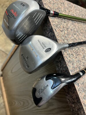 Golf, left-handed: Driver, three metal, hybrid description for pricing ...
