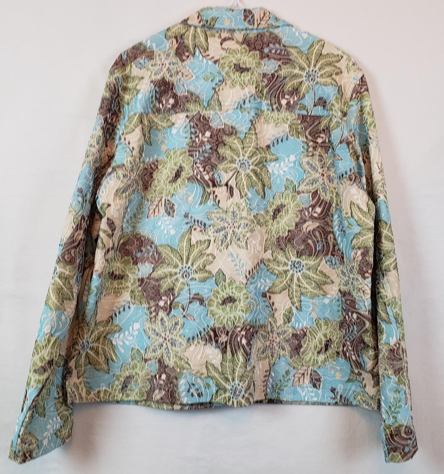 Rebecca Malone Jacket Womens XL Pastel Multicolor Emb… - Gem