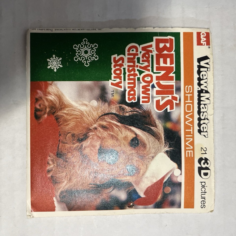 Set Of Two Vintage View Masters With Reels Batman / Benji / Mickey ...